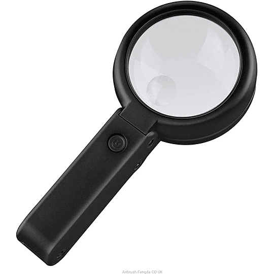 Herramientas: Lupa LED Plegable (Soporte incorporado)