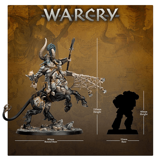 Warcry: Centaurion Marshal - Mariscal Centaurión