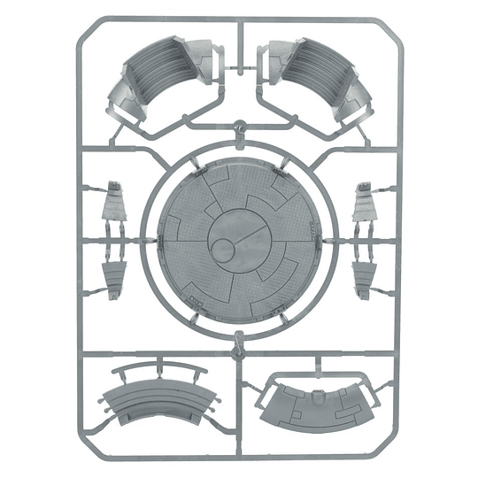 T'au Empire: Tidewall Shieldline - Línea de defensa Rompe...