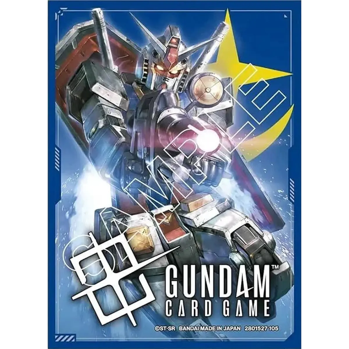 Gundam Card Game: Official Card Sleeve 01 - Gundam / EFSF