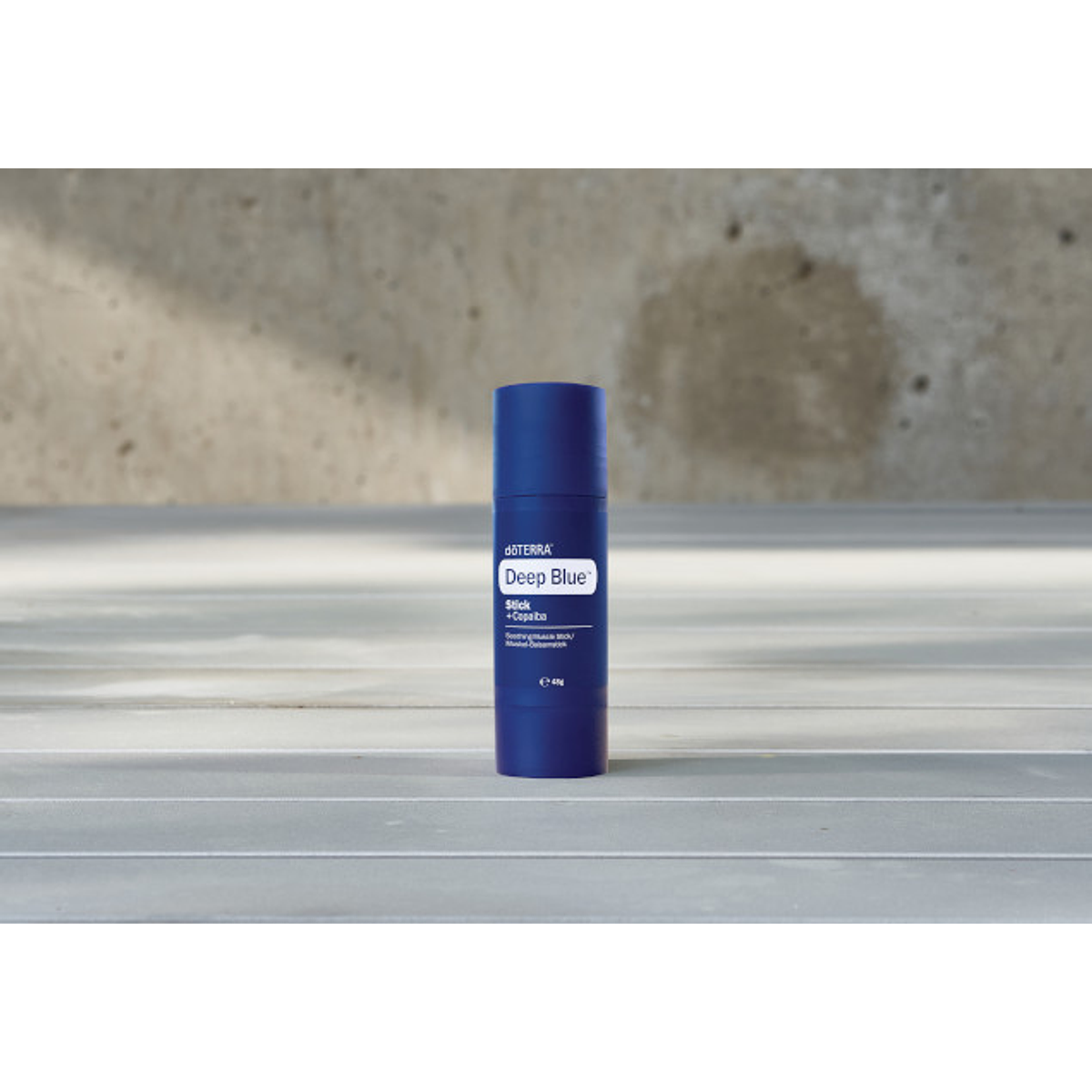 Barra Deep Blue a base de mezcla aceite esencial deep blue.