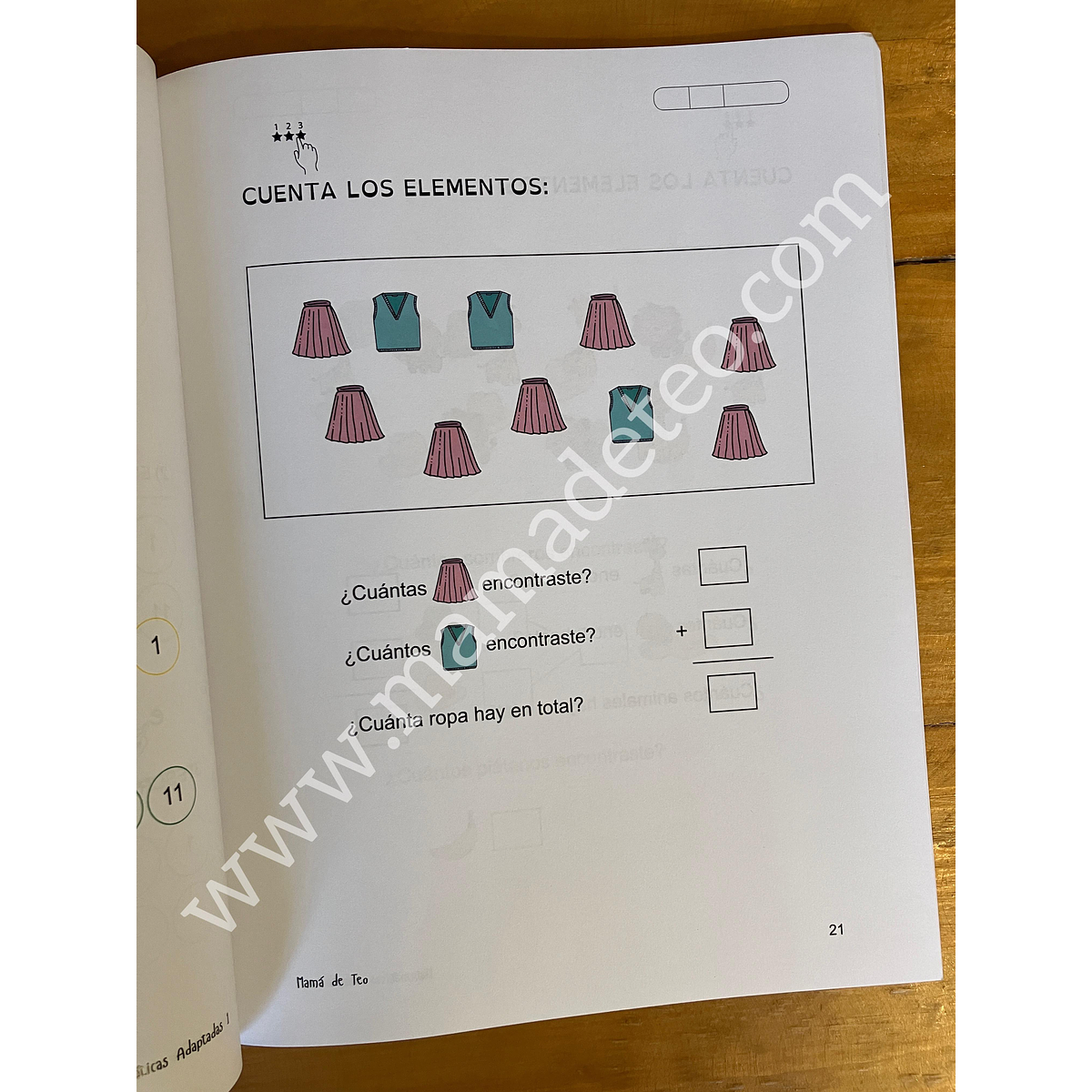 Libro: Matemáticas adaptadas 1