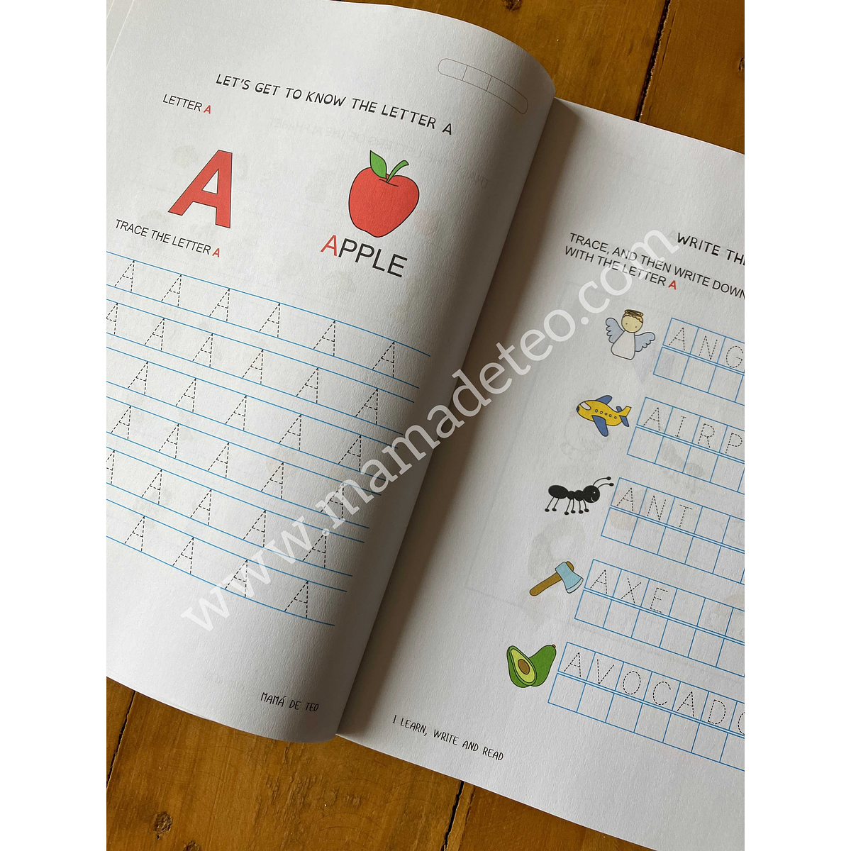 Libro: I Learn, Write and Read