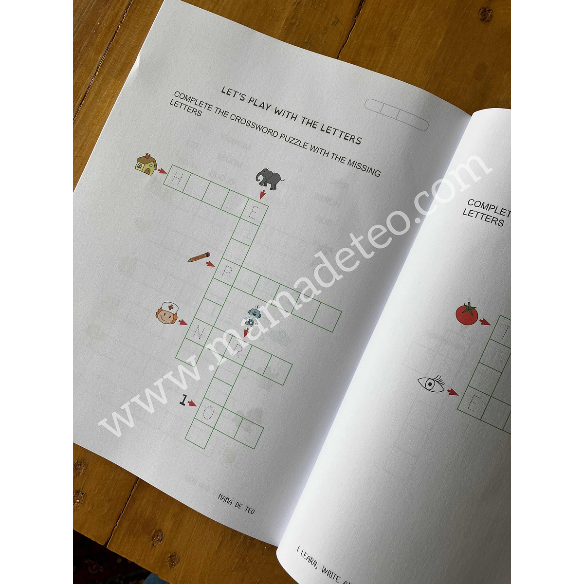 Libro: I Learn, Write and Read