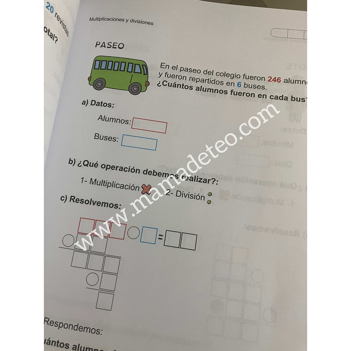 Libro: Problemas matemáticos adaptados