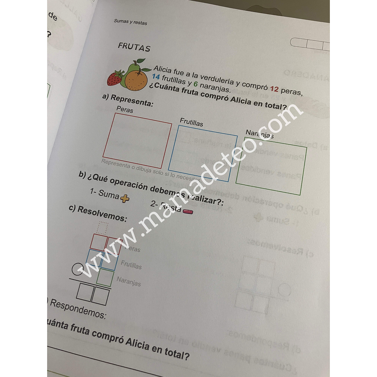 Libro: Problemas matemáticos adaptados