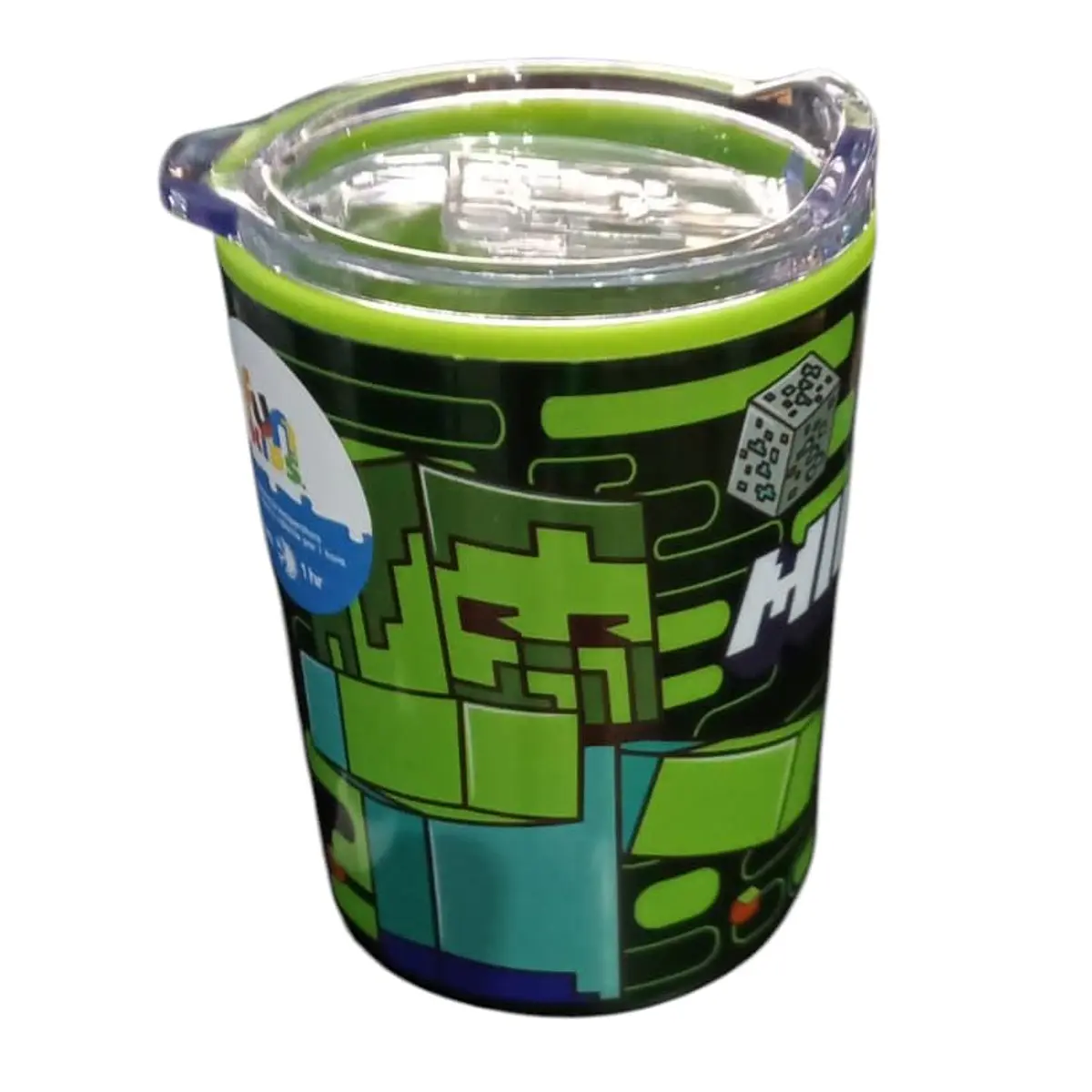 TERMO DOBLE PARED MINECRAFT 350 ML | Mangabrería