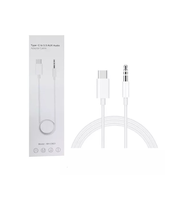 Cable Auxiliar Tipo C a Jack Plug 3.5 (Adaptador Audio)
