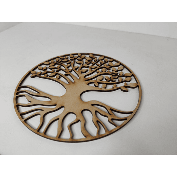 Mándala Árbol De La Vida 19 Cm. Decoracion, Pintar