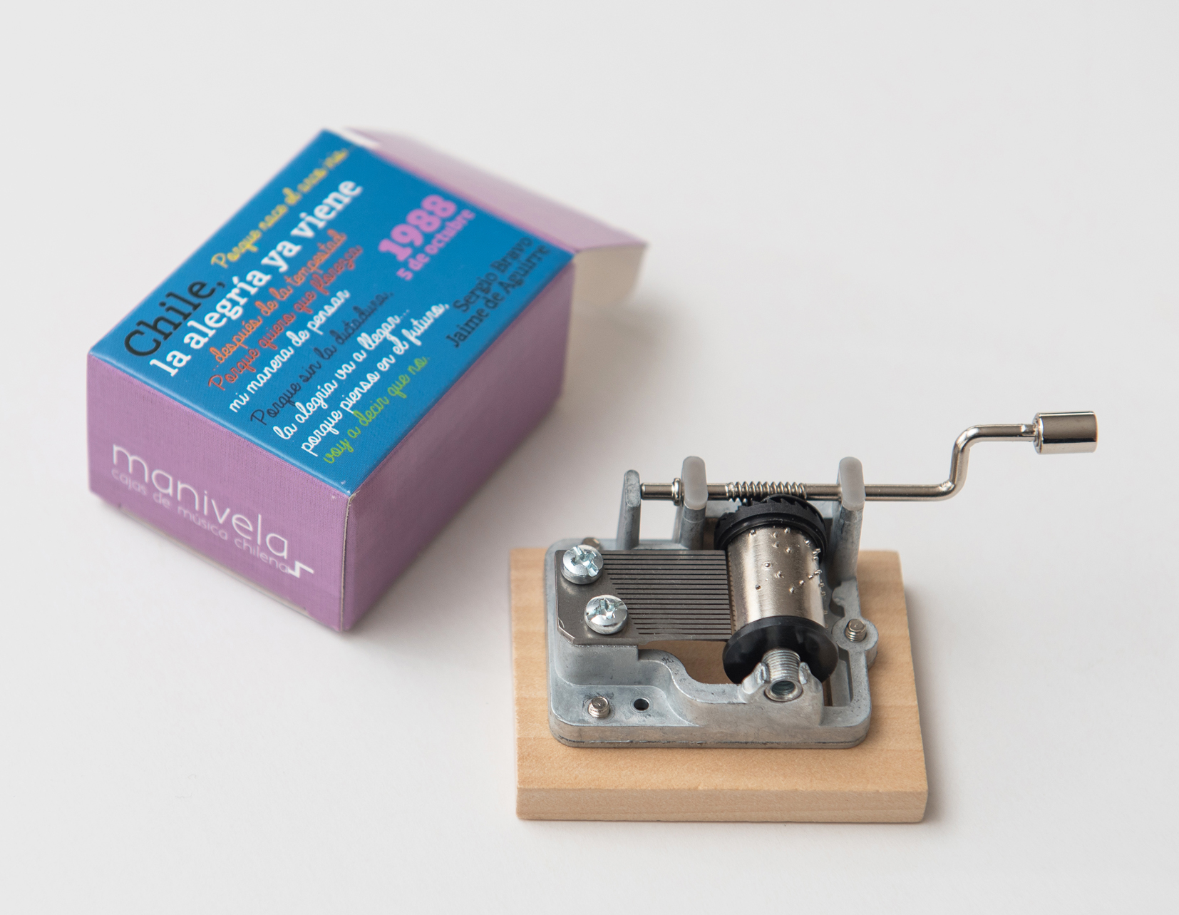 Manivela Chile, la alegría ya viene