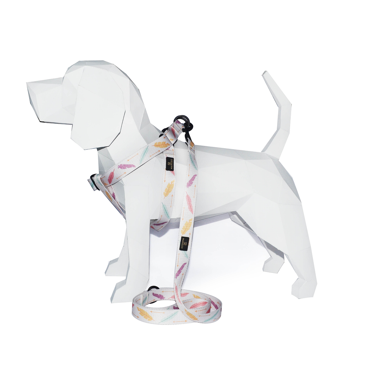 Collar, Arnés y Correa Plumas