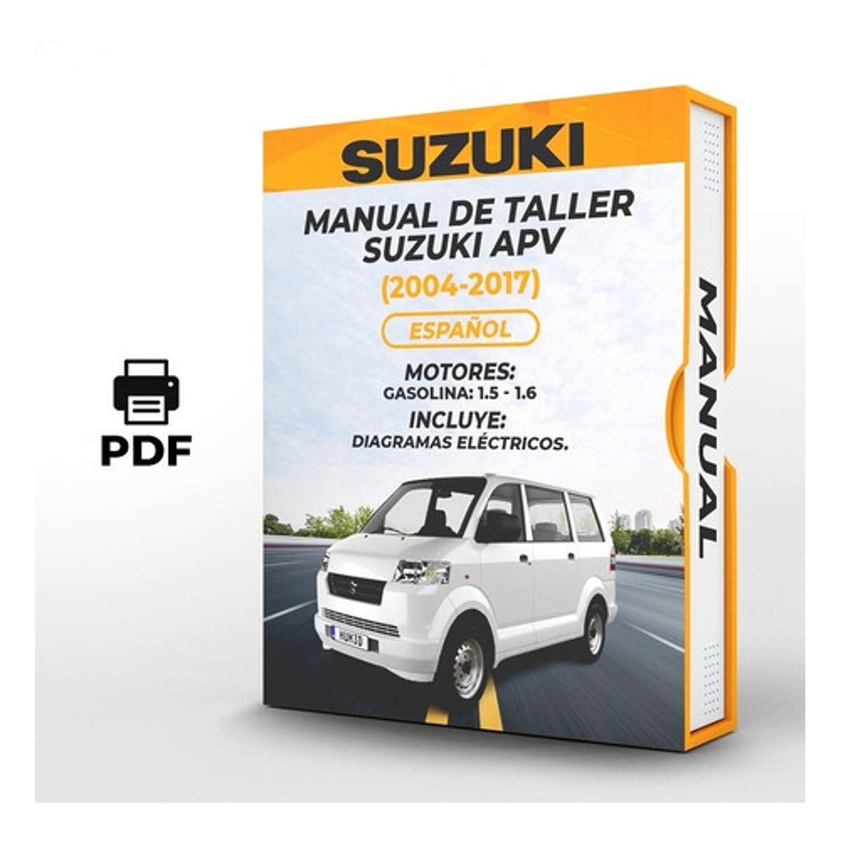 Manual de Taller Suzuki Apv (2004-2017) Español