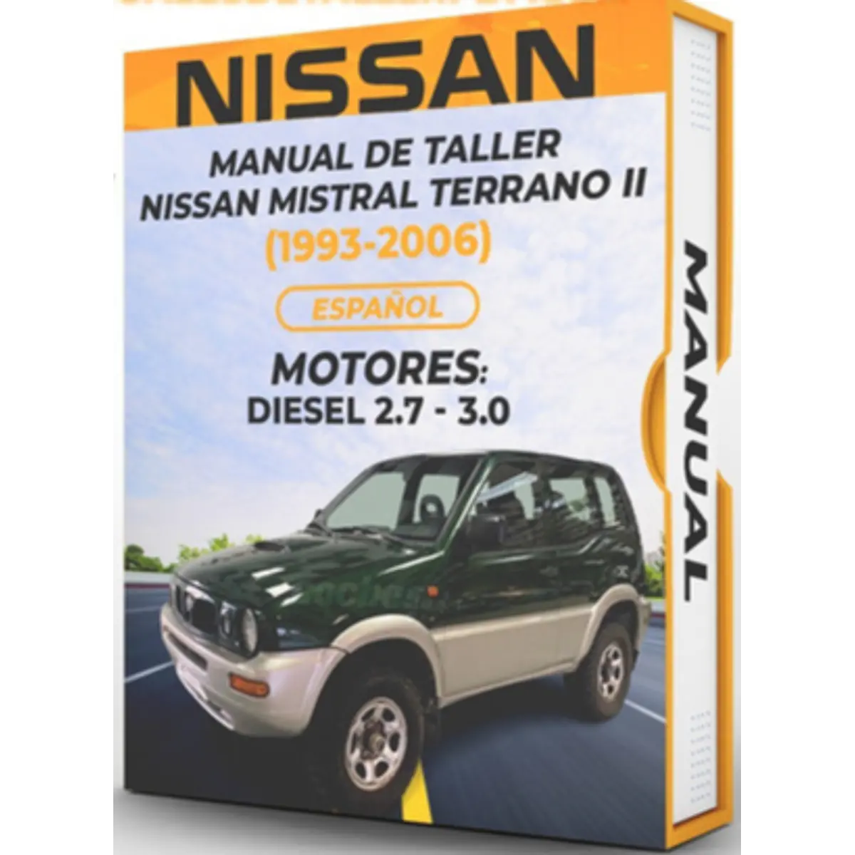 Manual de Taller Nissan Mistral Terrano II 1993, 1994, 19...