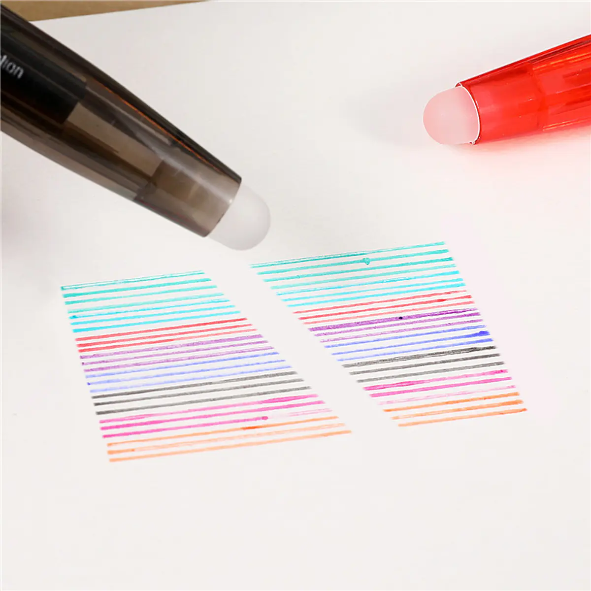 Set 8 lapices de colores Borrables con calor