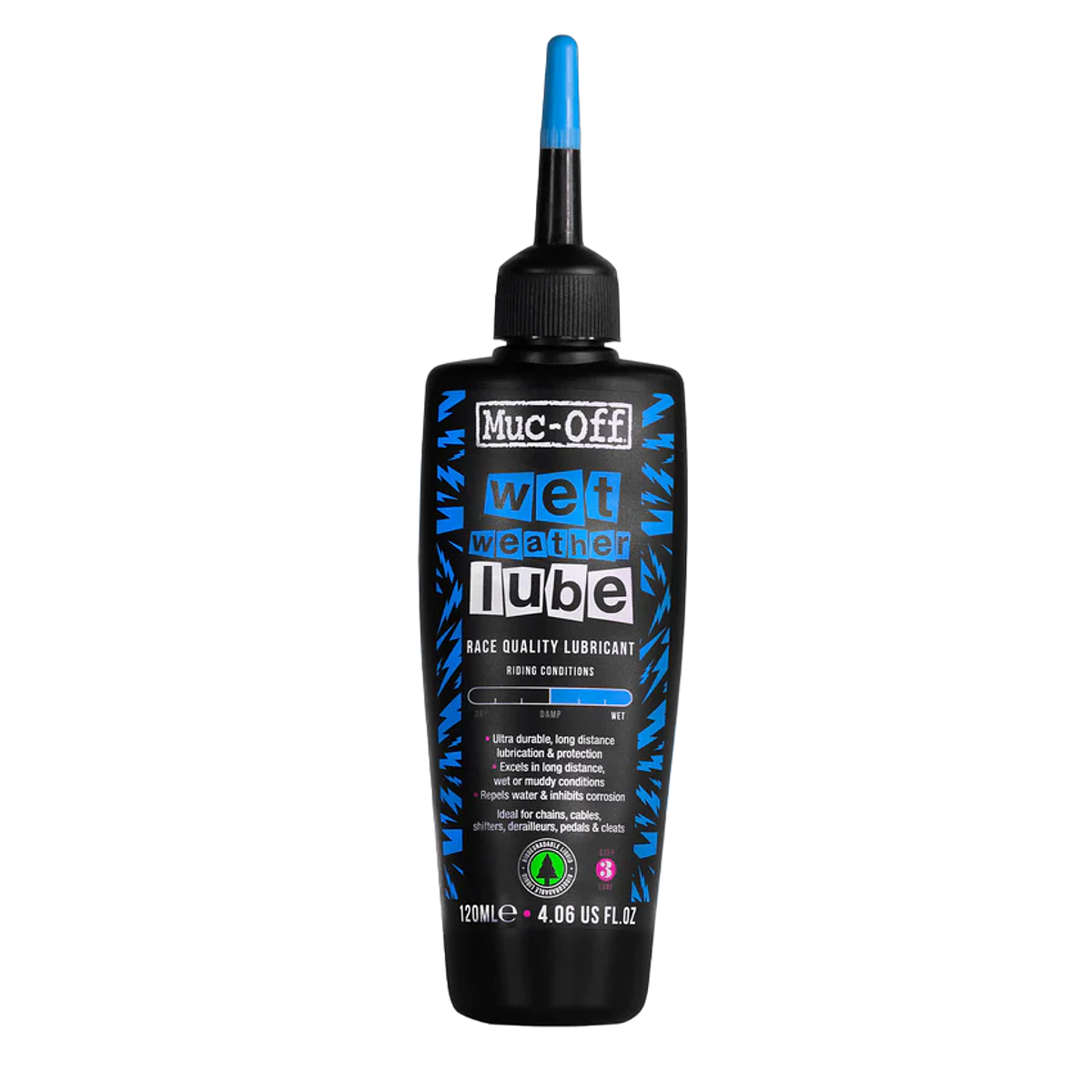 Lubricante Muc Off Wet Lube 120Ml