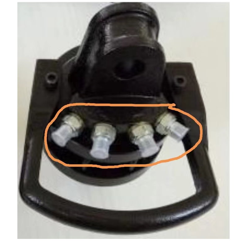 Rotor de giro hidraulico. Rotor Forestal. Rotor Para Garr...