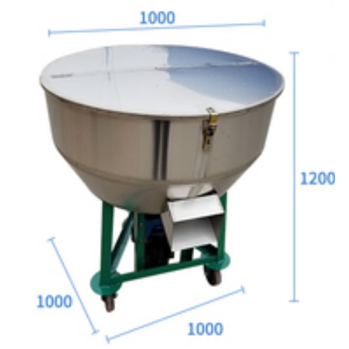 mezcladora de granos. Revolvedora de granos inoxidable.