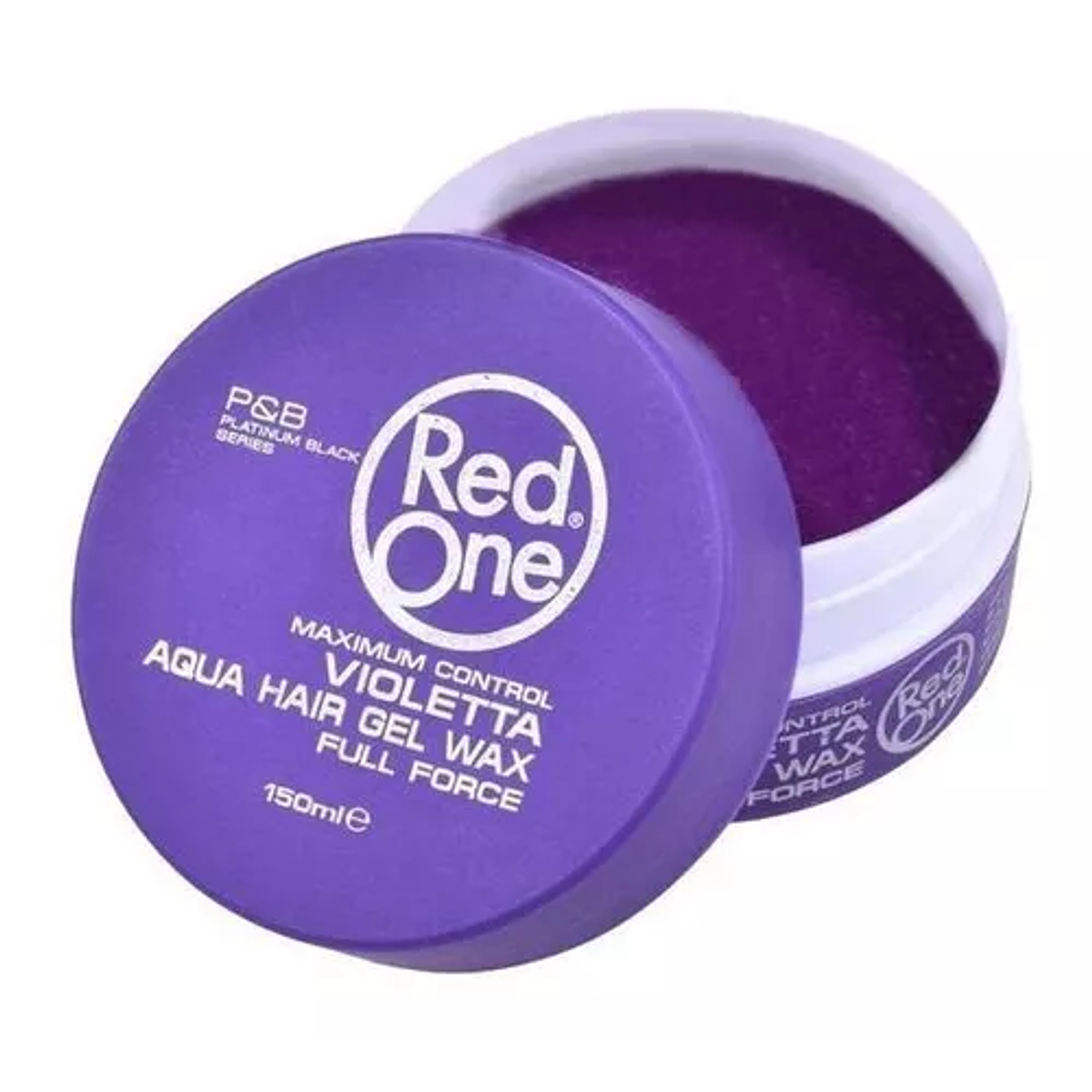 Cera Red One Violeta Aqua Hair Gel Wax Full Forte