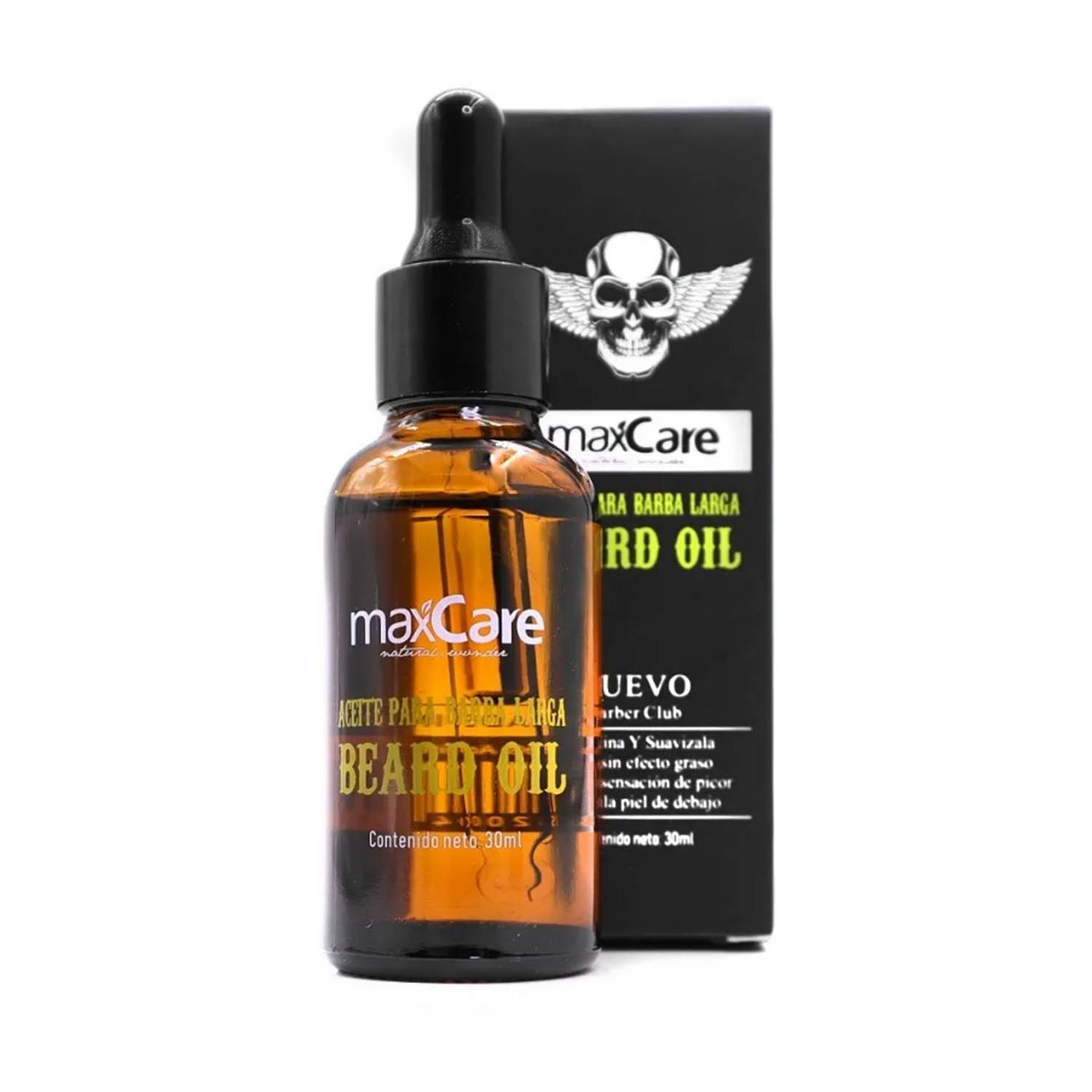 MaxCare Beard Oil, Aceite Suavizador y Nutritivo Para Barba