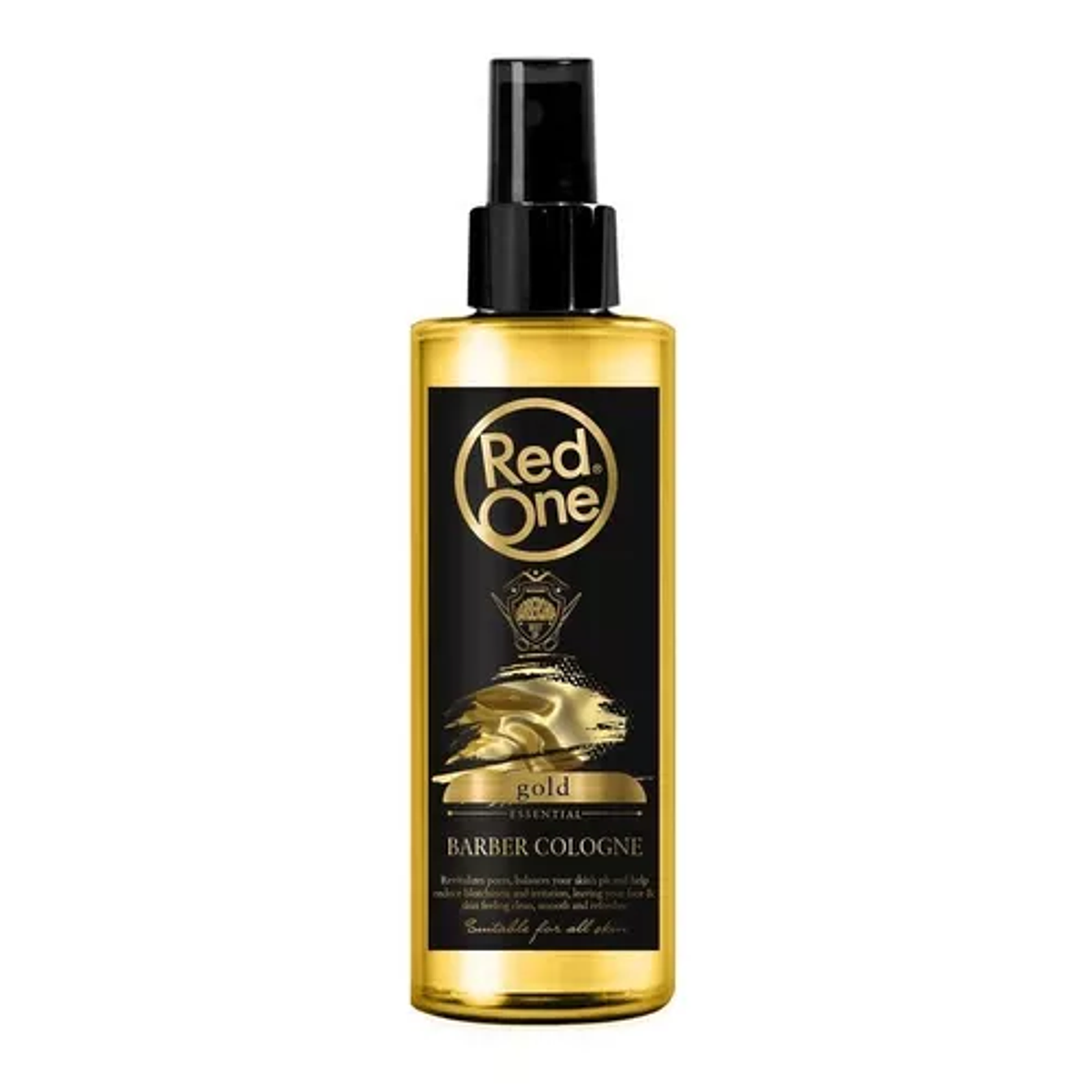 Red One After Shave Cologne Body Splash 400ml Gold