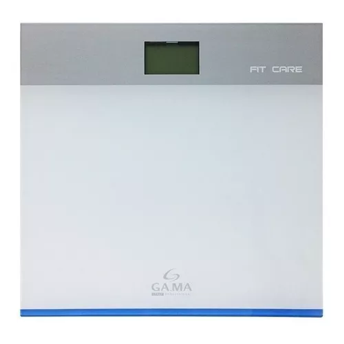 Balanza Gama Fit Care Digital Pesa Vidrio Templado Color Bla