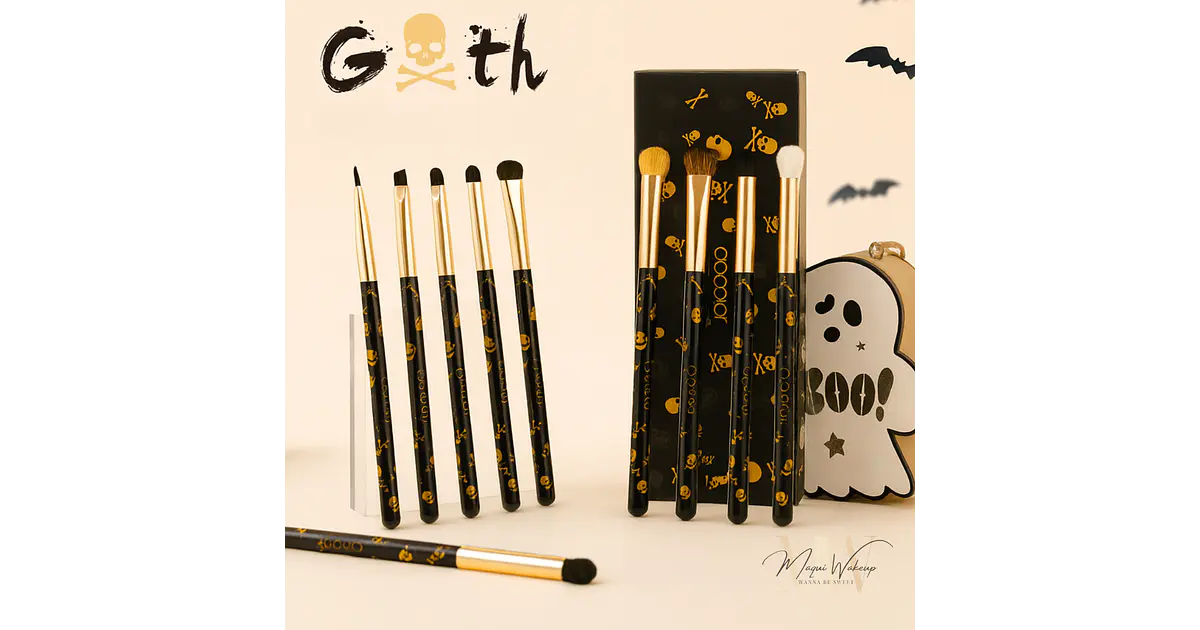 Docolor - Conjunto de 10 pincéis Goth