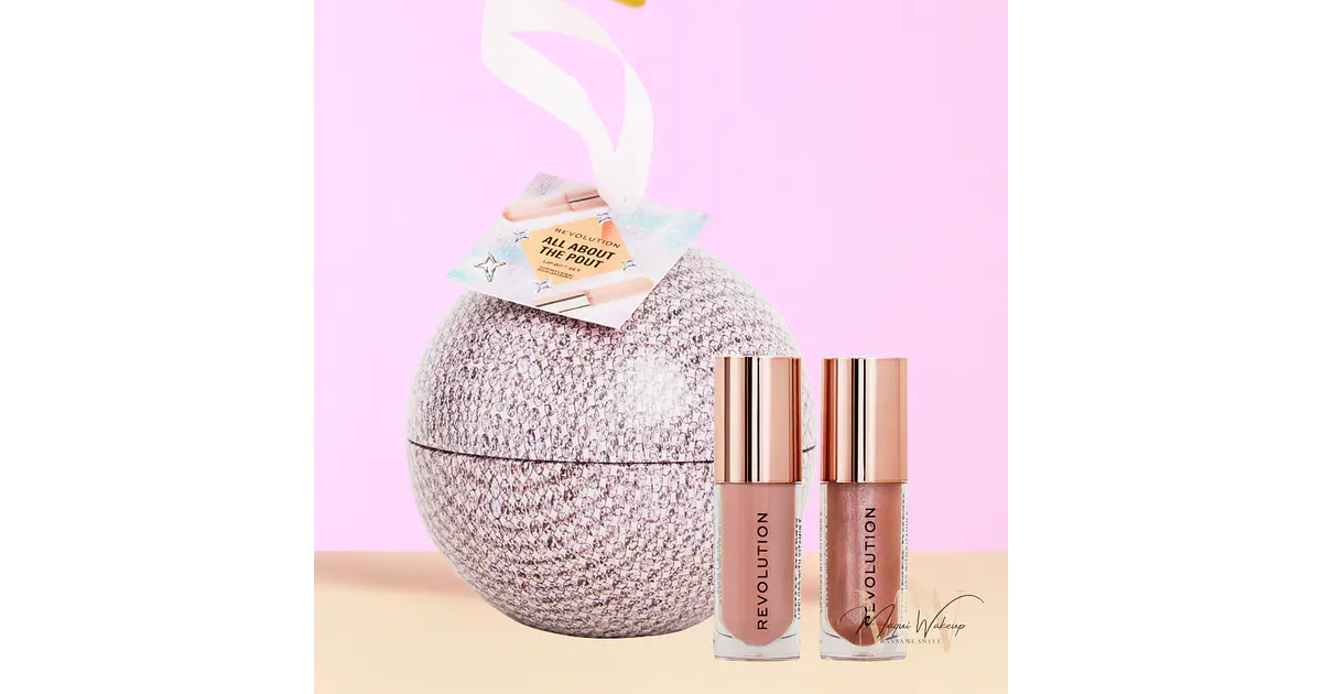 Revolution – Coffret All About The Pout Lip Gift Set (Duo de