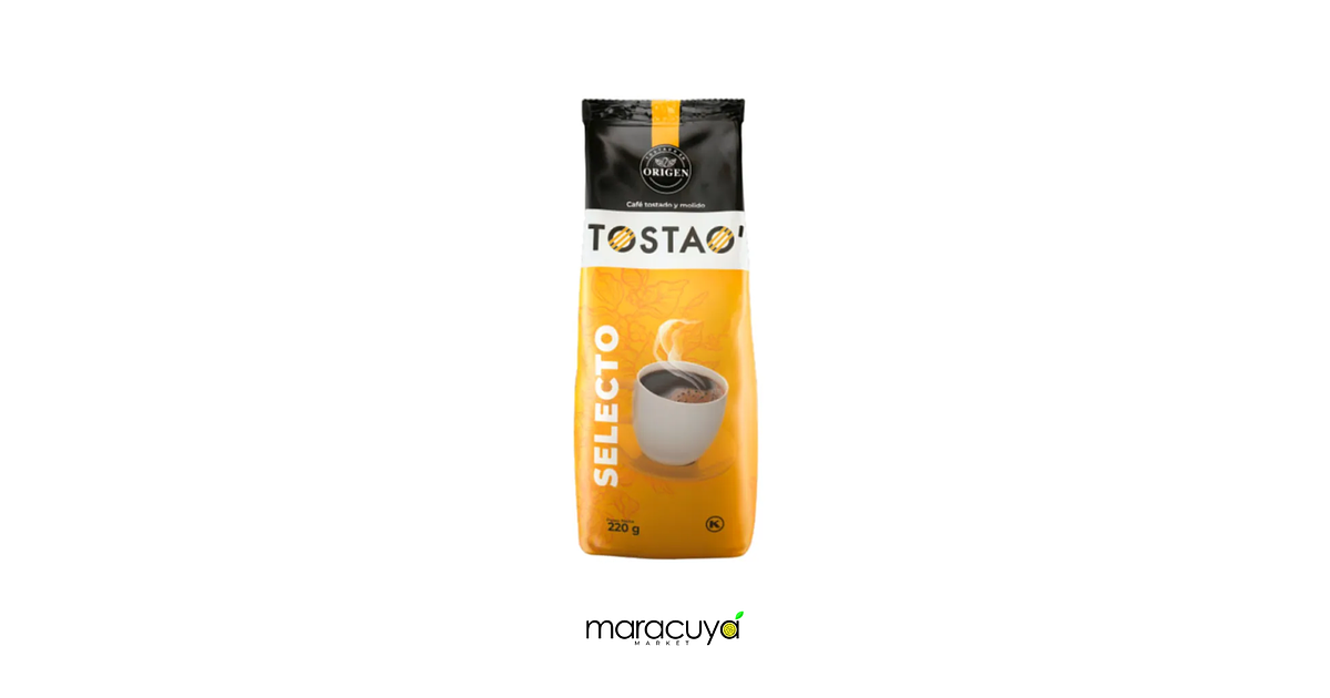Tostao Selecto Cafe molido Colombiano 220 g