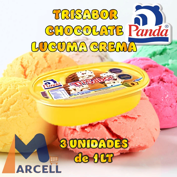 CASSATA PANDA CHOCOLATE LUCUMA CREMA