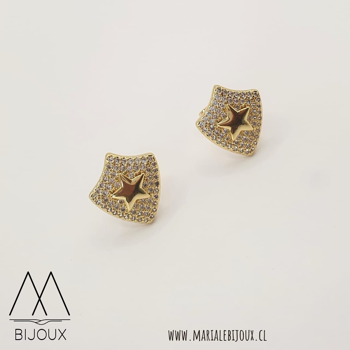 Aro Escudo Estrella Dorada