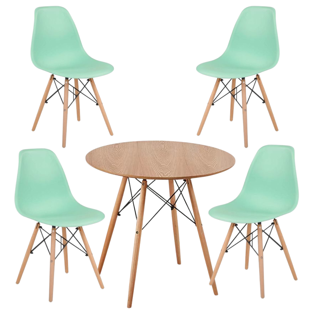 Comedor Barcelona Wood | Comedor 4 Sillas | Maricat