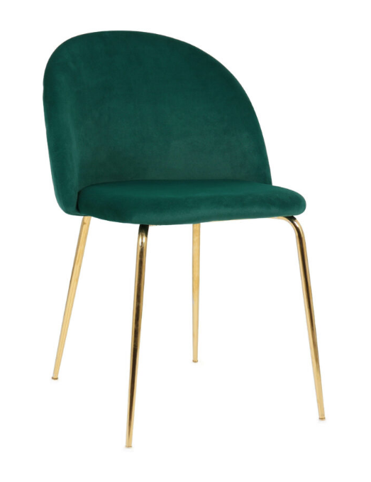 Silla Velvet Gold