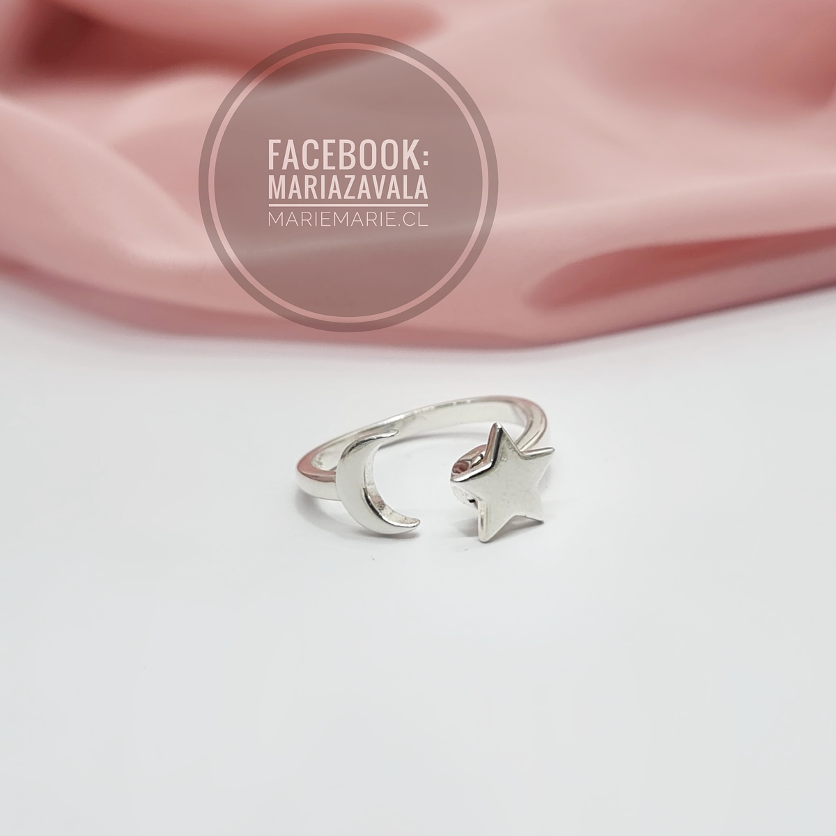 Anillo Estrella Luna