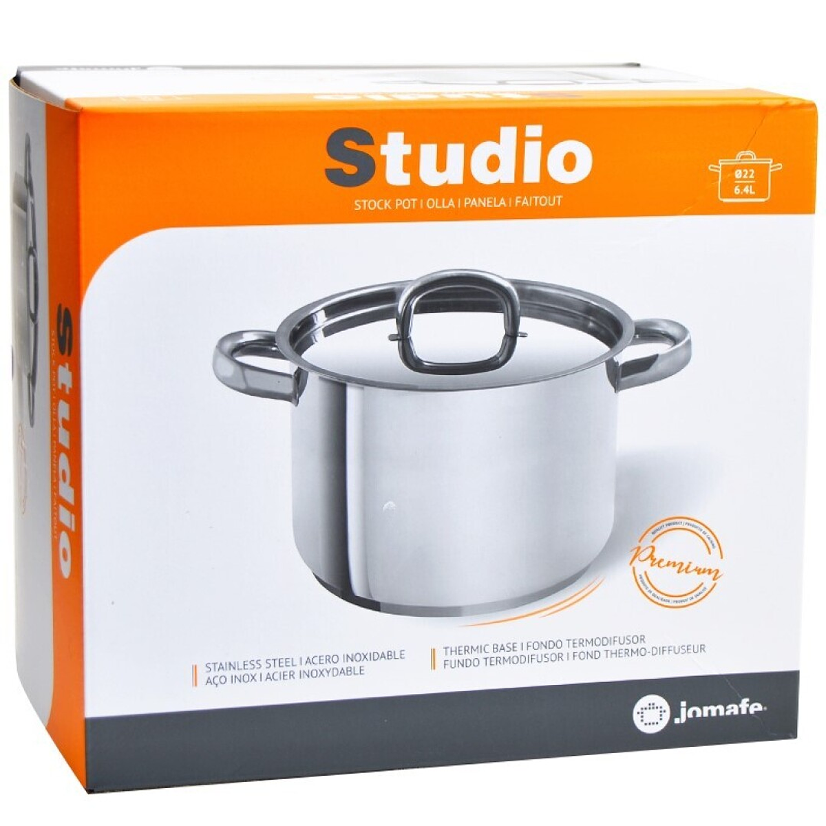 PANELA JOMAFE AÇO INOX 22