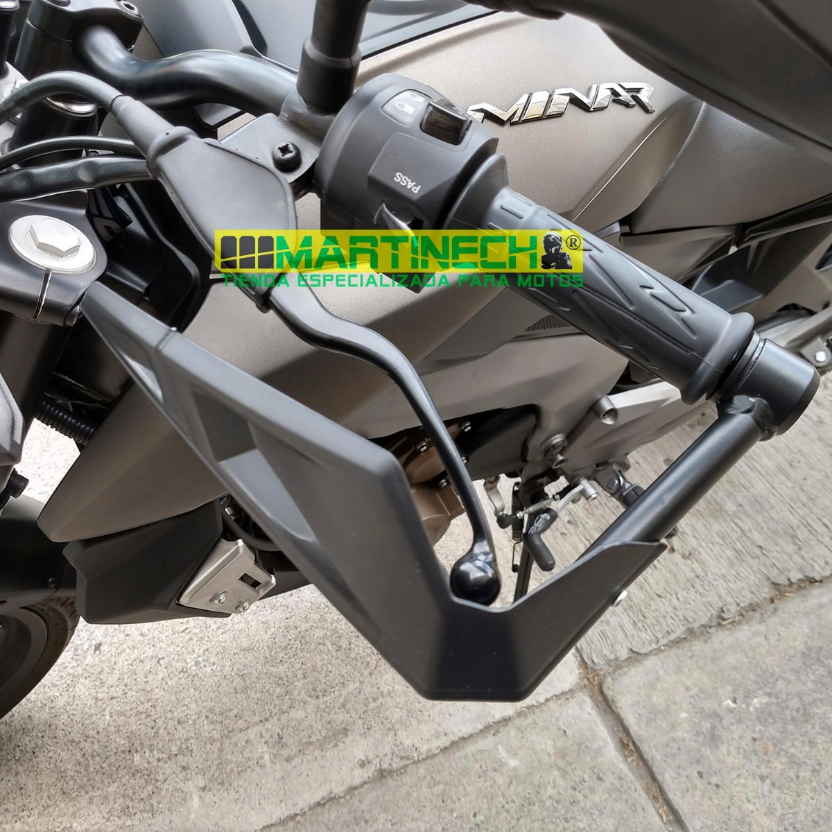 Dominar 400 Hand Saver Cortavientos Protector De Manos Pro