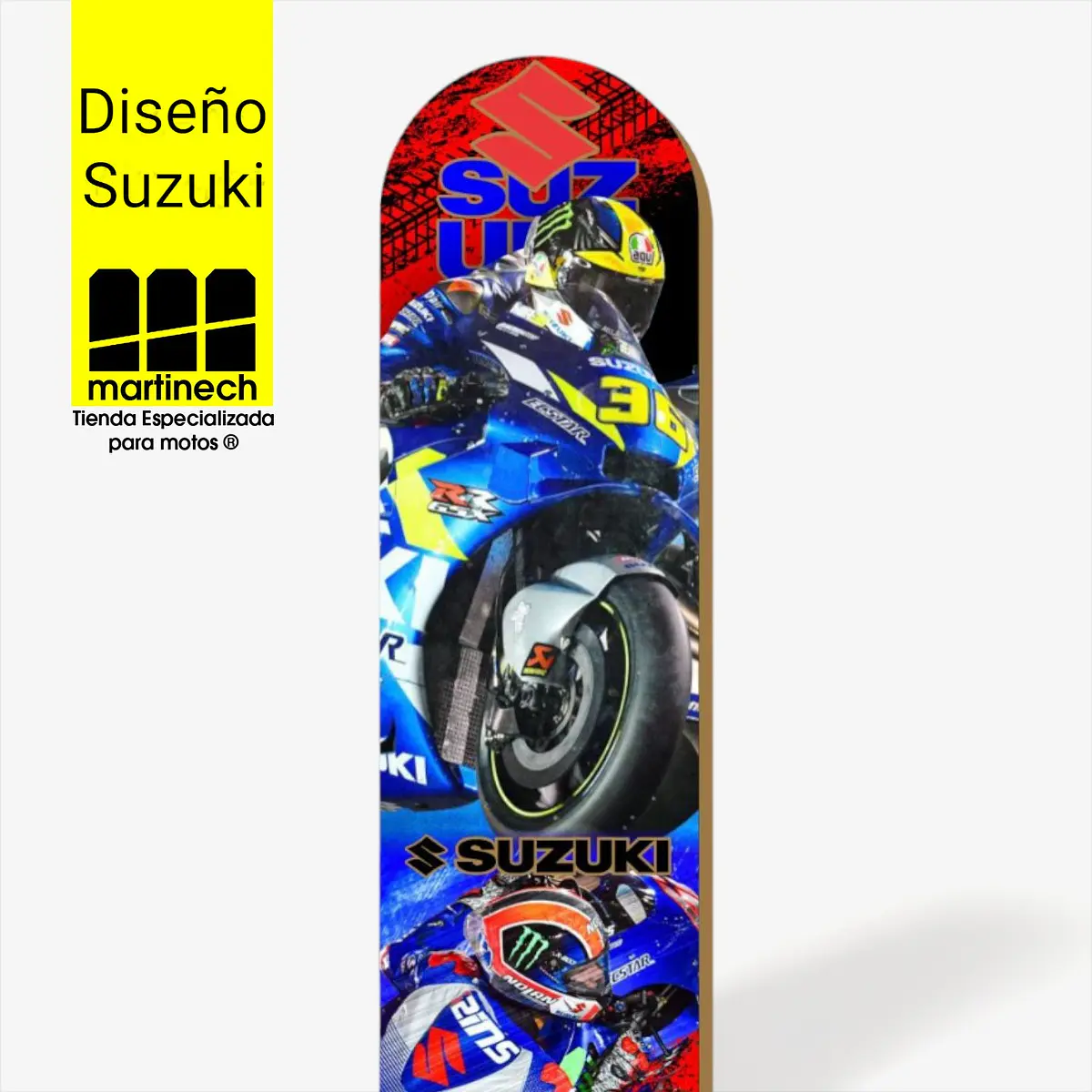 Perchero Doble Para Cascos Moto Chaqueta Soporte Pared