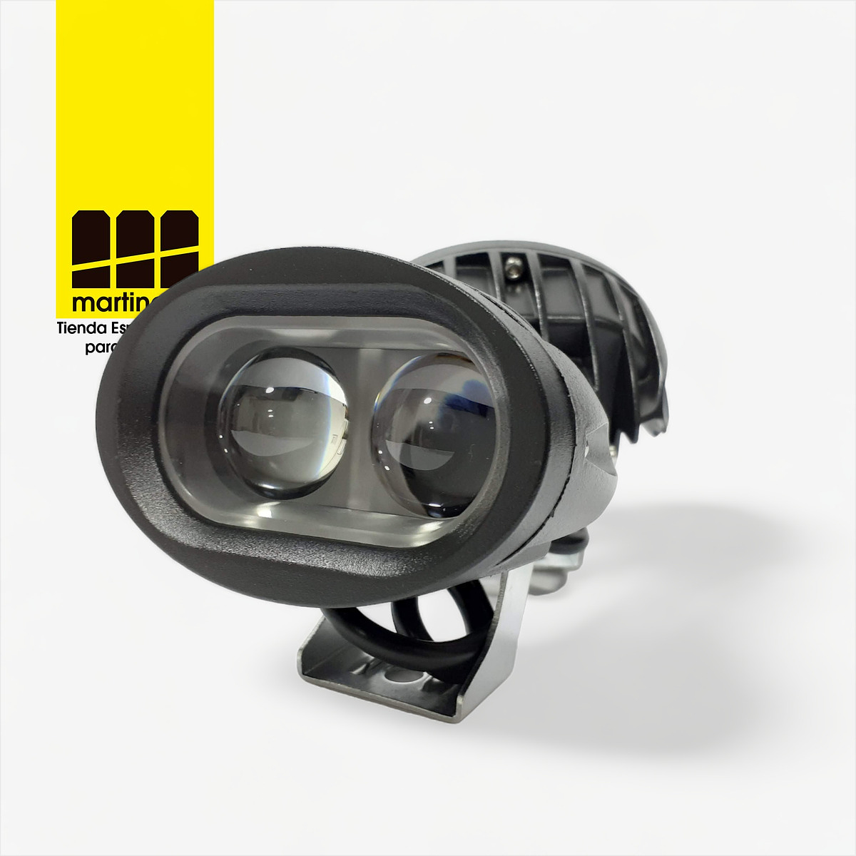 Exploradoras Led Luz Blanca Doble Proyector Moto o Carro