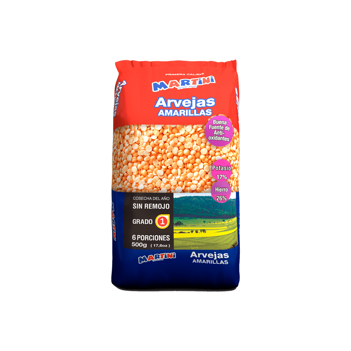 Arvejas Amarillas 30x500grs.