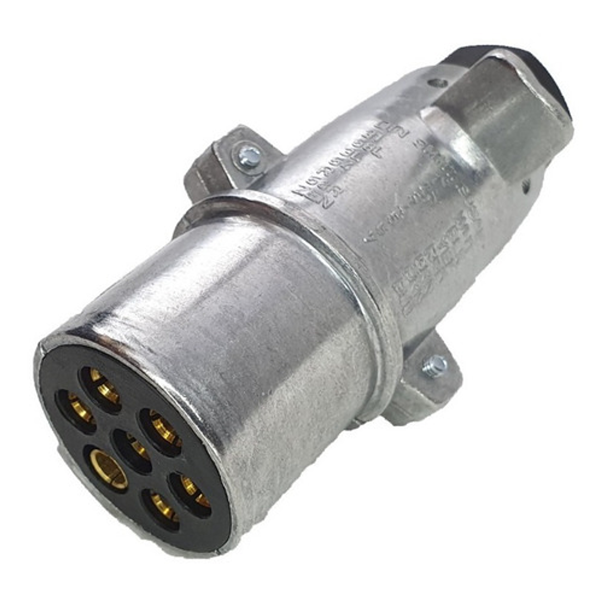 Conector Eléctrico Remolque Trailer 7 Pin Hembra Aluminio