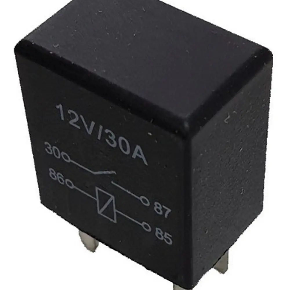 Mini Relay 4 Pin 12v 30 Amp