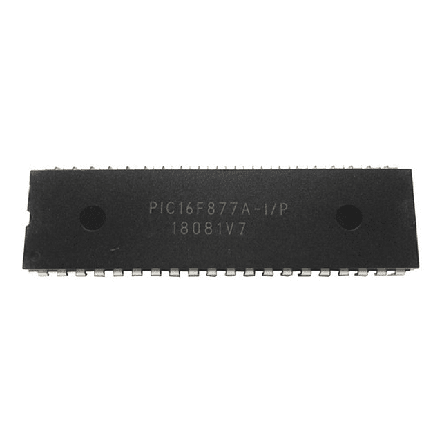 Microcontrolador Microchip Pic 16f877a - I/p 40 Pines