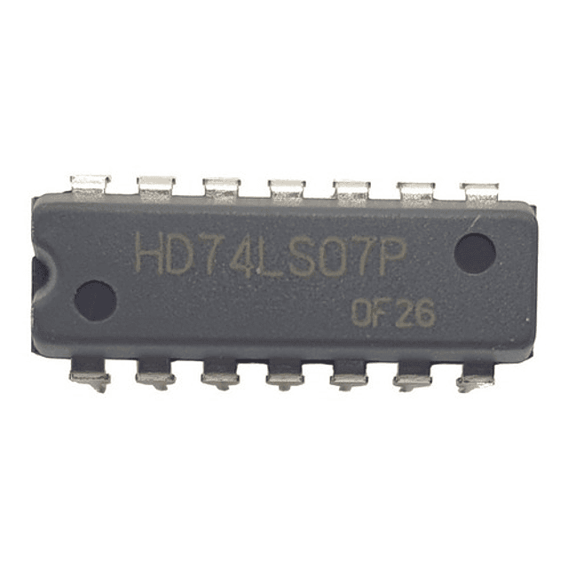Circuito Integrado Hd74ls07p 14 Pines