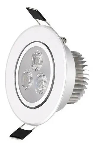 Foco Led Embutido Luminaria Led 3w Focos Embutidos Cod 10268