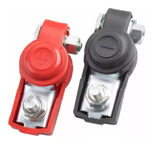 Terminales Bornes Para Batería Auto 12/24v Positivo/negativo