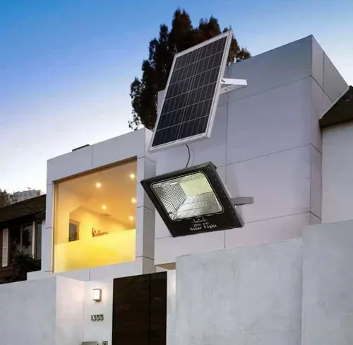 Foco Reflector Solar Interior Y Exterior 300w