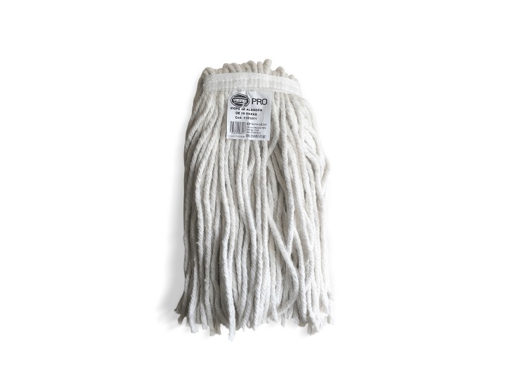 Mopa Húmeda Sin Mango Algodón 16 Oz - VIRUTEX PRO