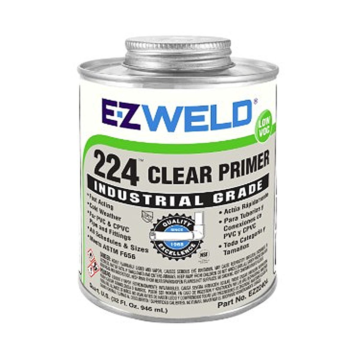 PRIMER EZ-WELD SERIE 224 TRANSPARENTE