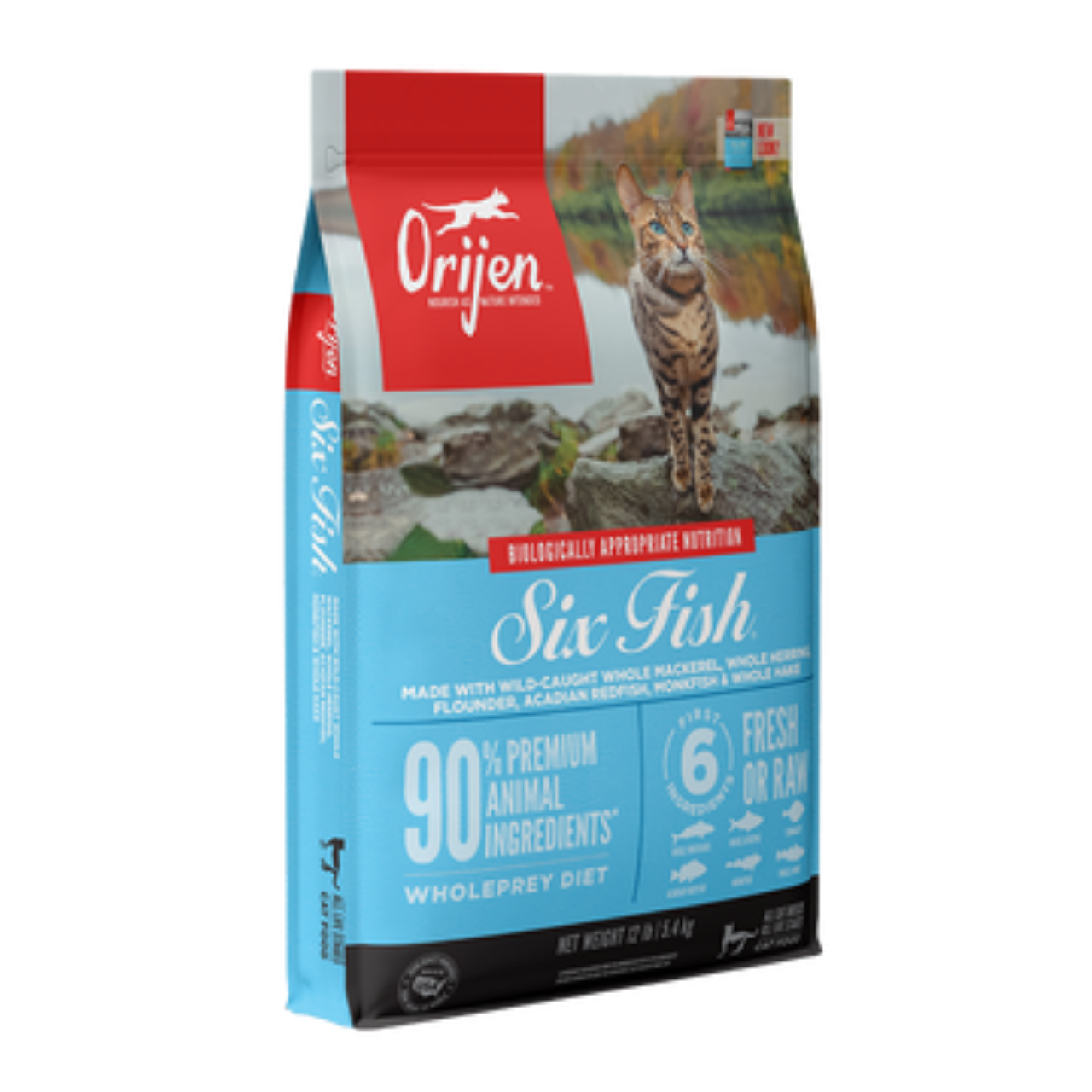 Orijen Six Fish Cat - Mascotas Canem