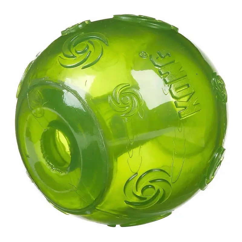 Pelota para juego con Perro resistente Kong Squeezz Ball