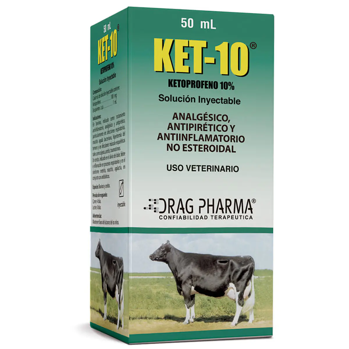 KET-10® BOVINO - Solución Inyectable 50 ml